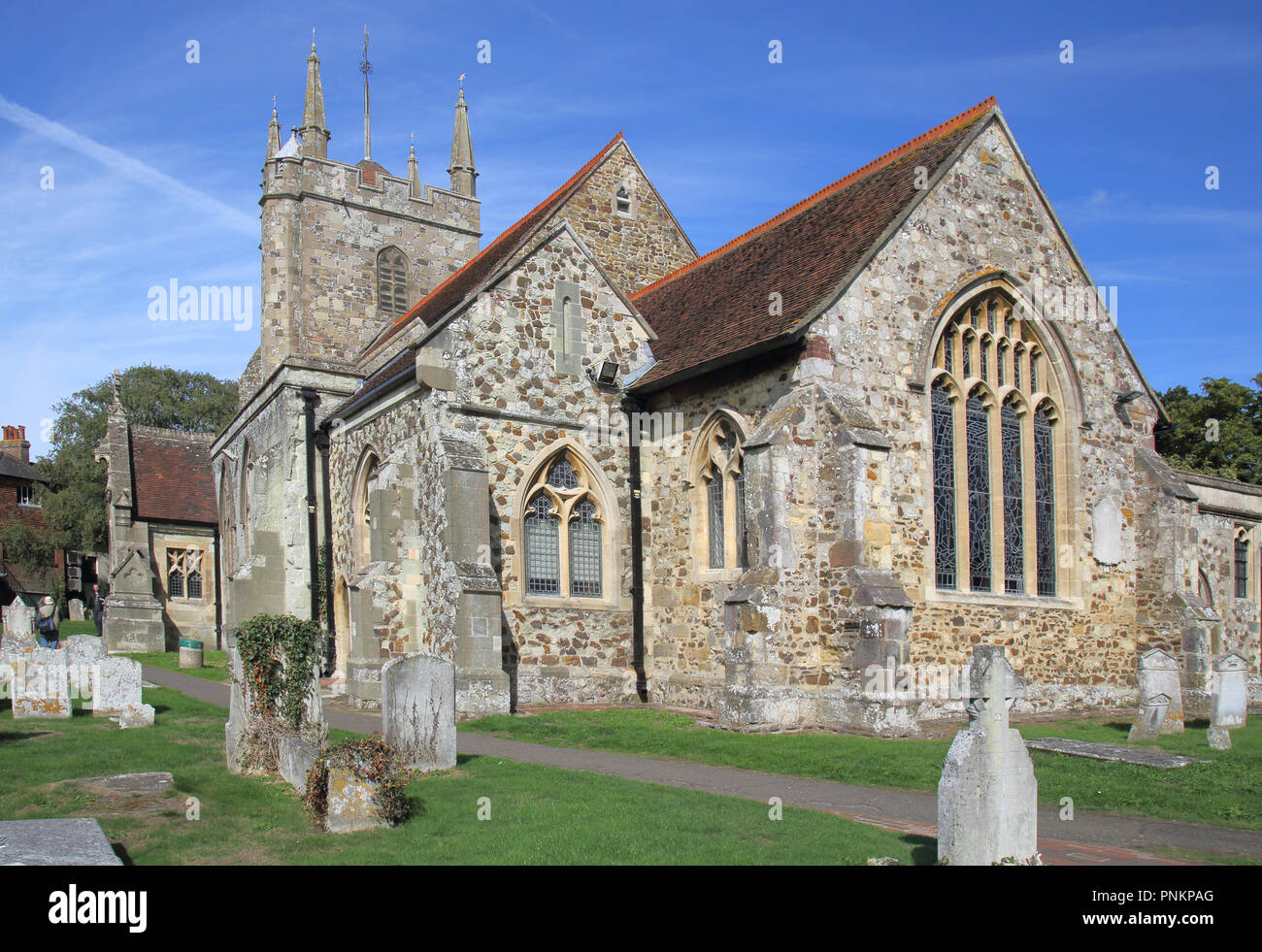 st mary's church hailsham east sussex Stock Photo - Alamy