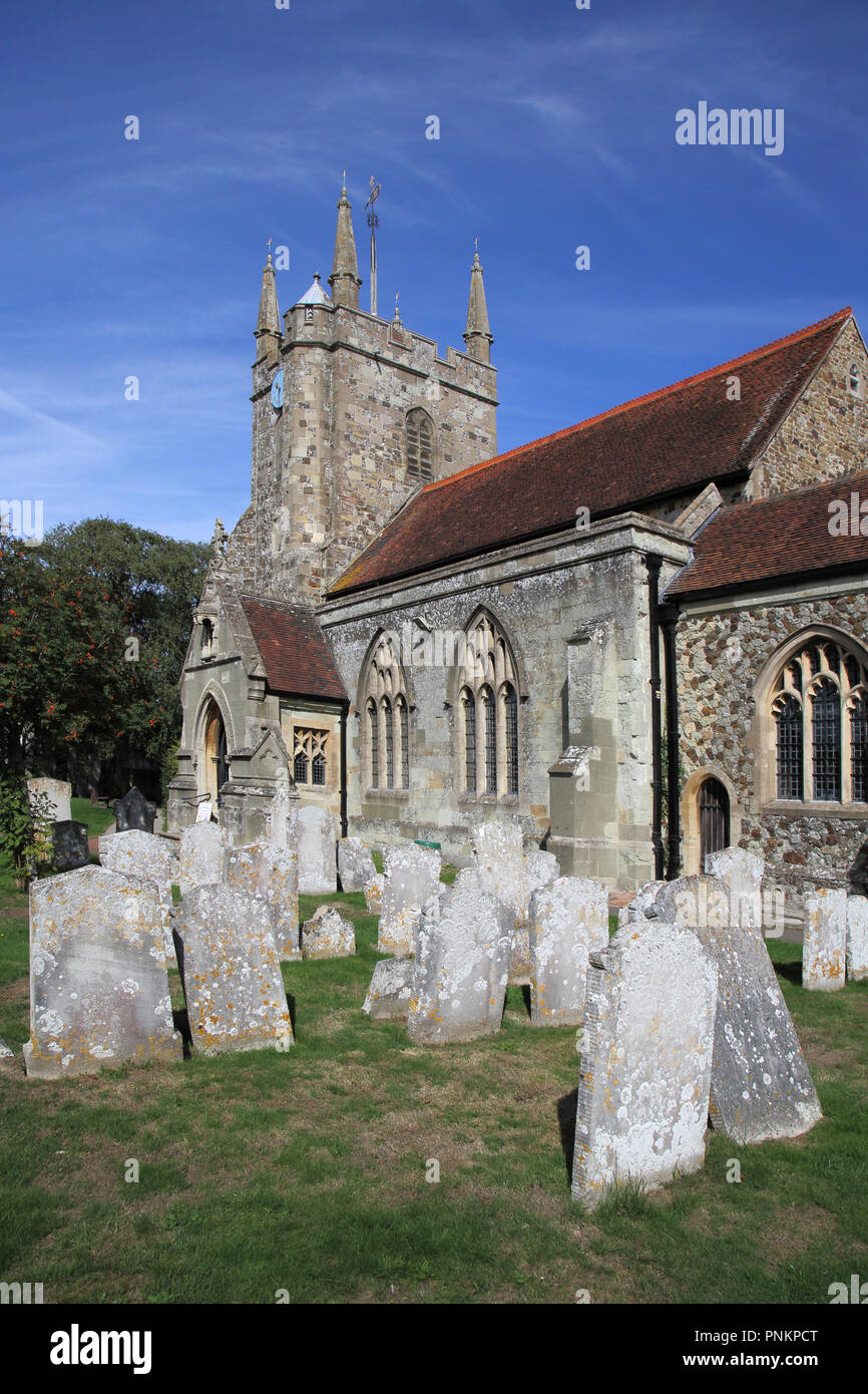 st mary's church hailsham east sussex Stock Photo - Alamy