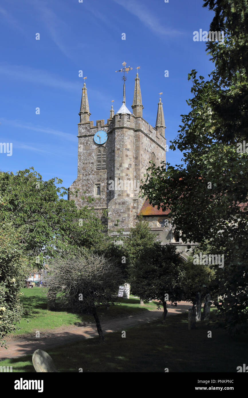st mary's church hailsham east sussex Stock Photo - Alamy