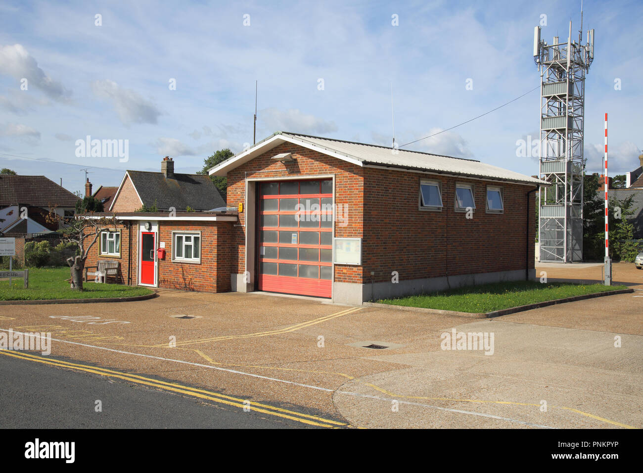 hailsham fire station east sussex Stock Photo - Alamy