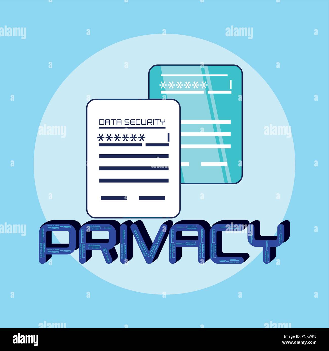 Documents hacking cybercrime Stock Vector Images - Alamy