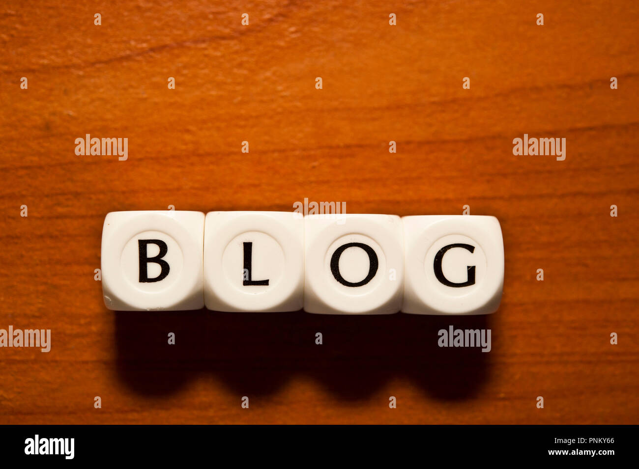 Blog letters hi-res stock photography and images - Alamy