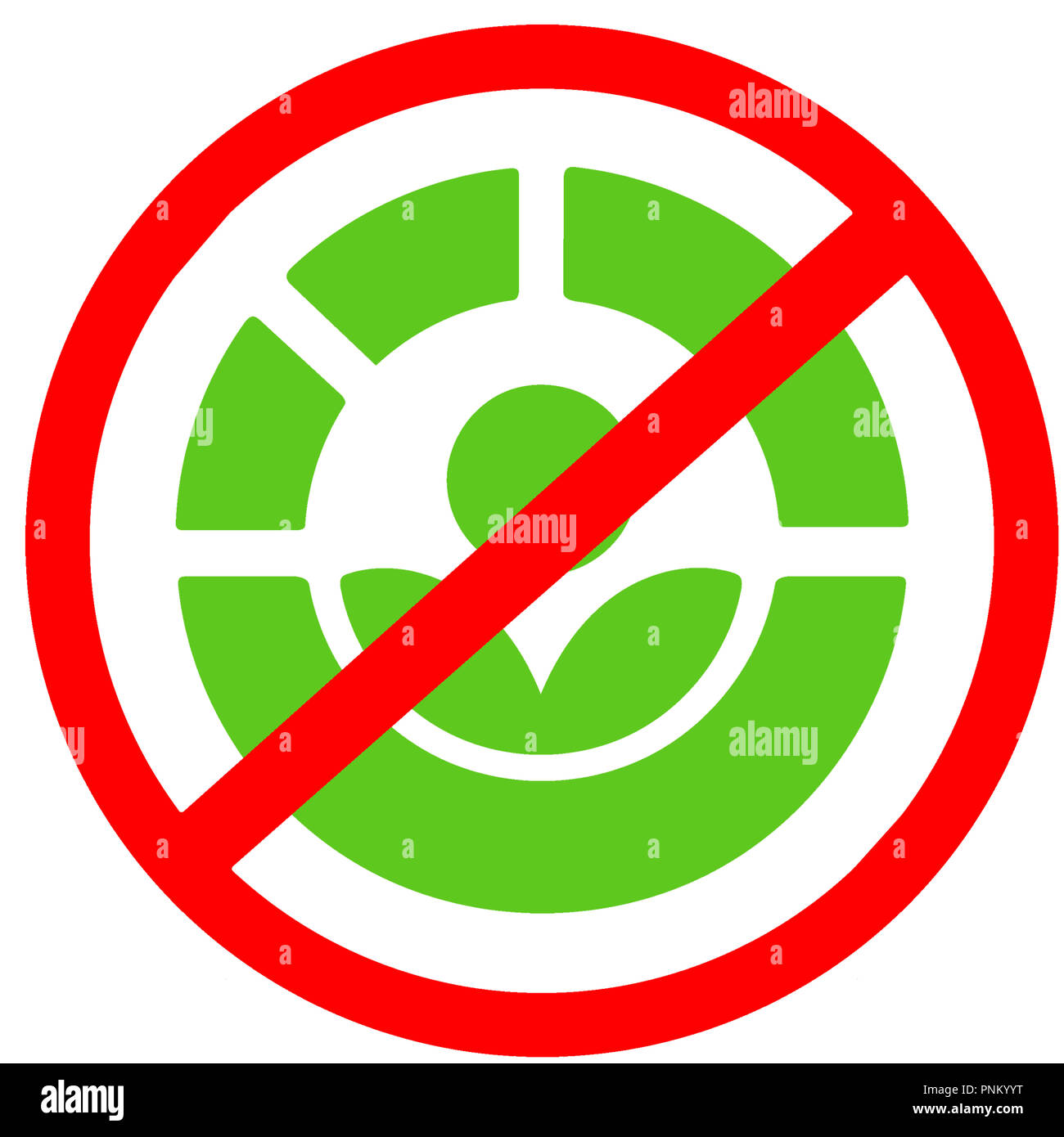 The Radura process not allowed disenfection for food red circular road ...
