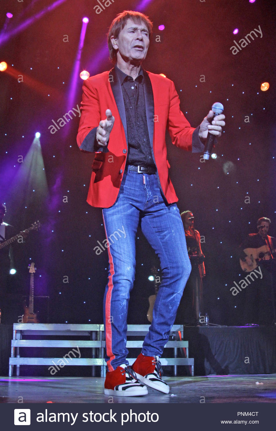 Singer Actor Cliff Richard Stock Photos & Singer Actor Cliff Richard ...