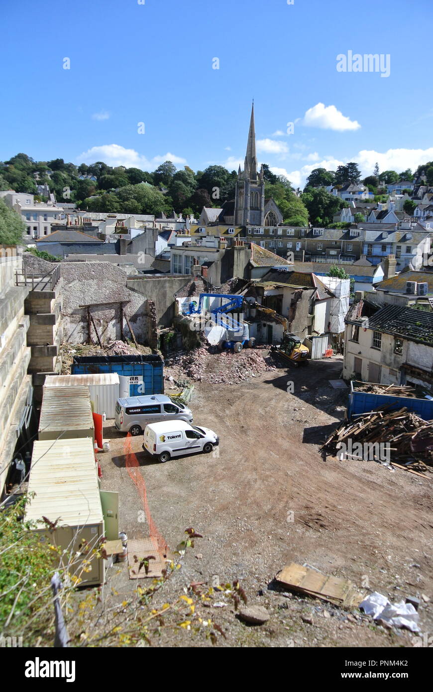 Overview of part of the long awaited Torwood Street regeneration plan ...