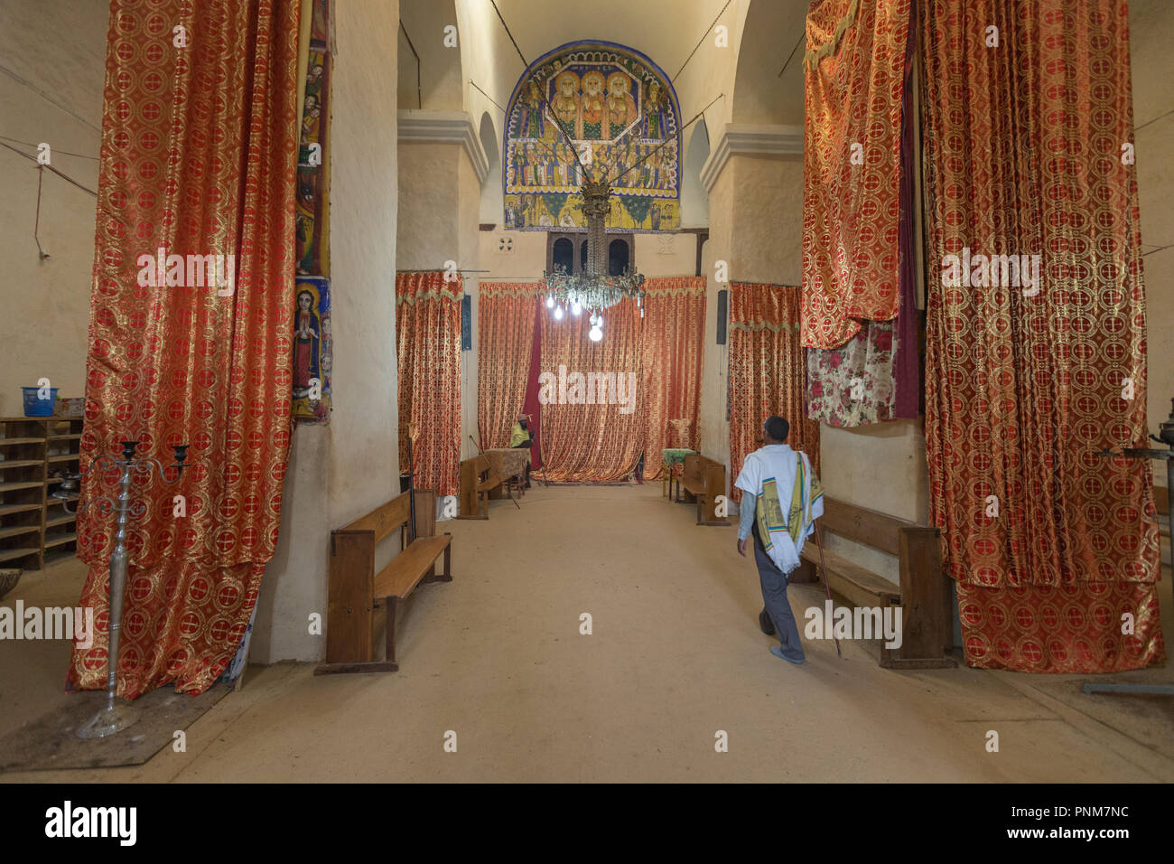 Ethiopian orthodox monk inside ethiopian hi-res stock photography and ...
