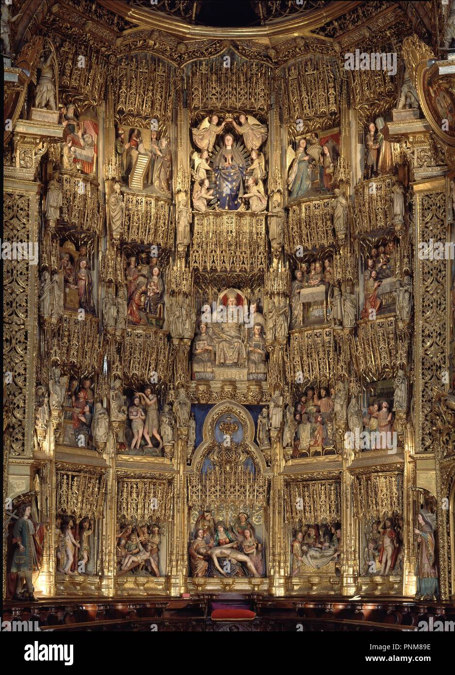 RETABLO MAYOR MAYOR DE LA CATEDRAL DE ORENSE - 1520 - RENACIMIENTO ...