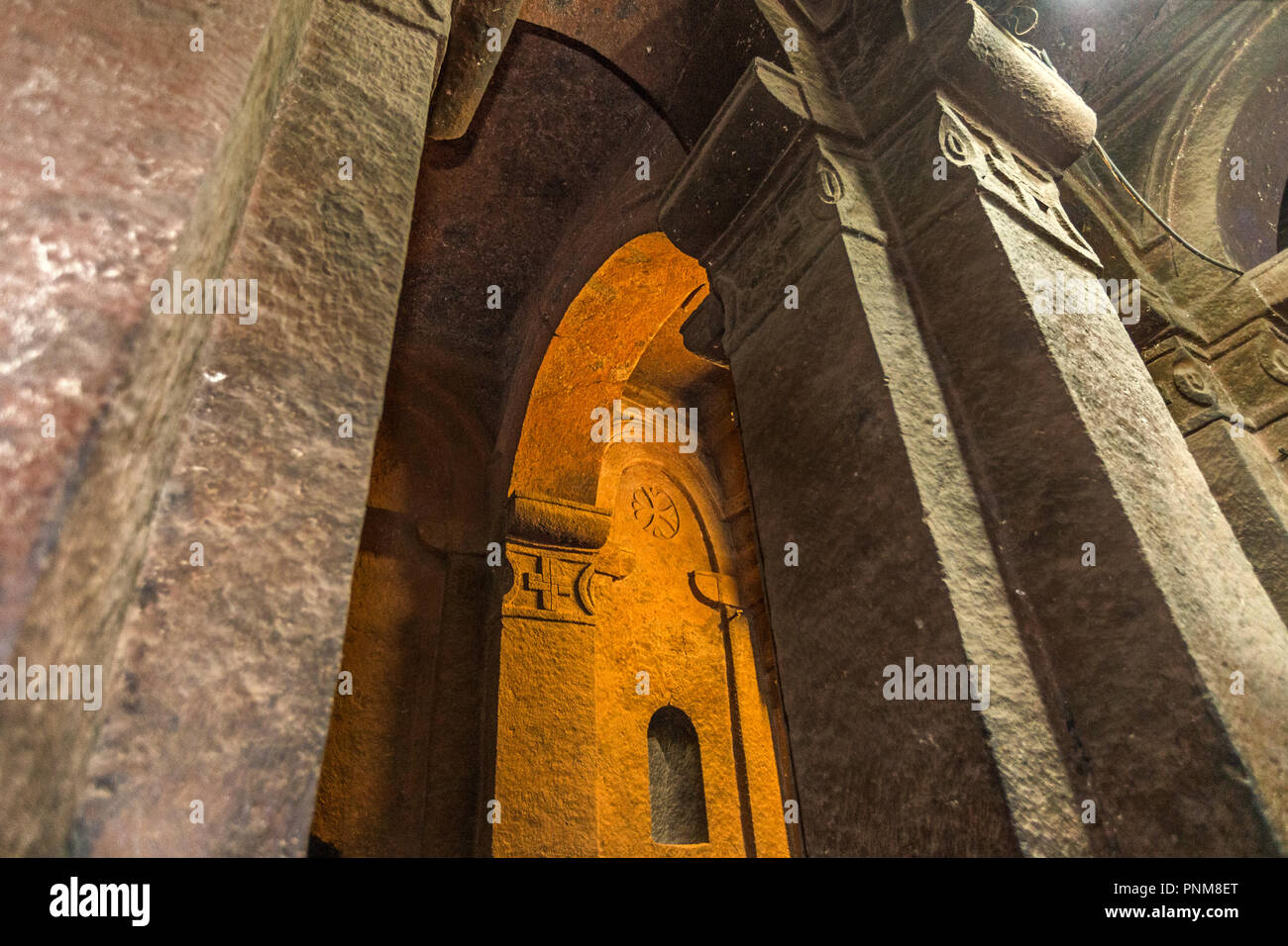 Interior Bet Mikael as part of Bet Debre Sina, Northern Group of ...