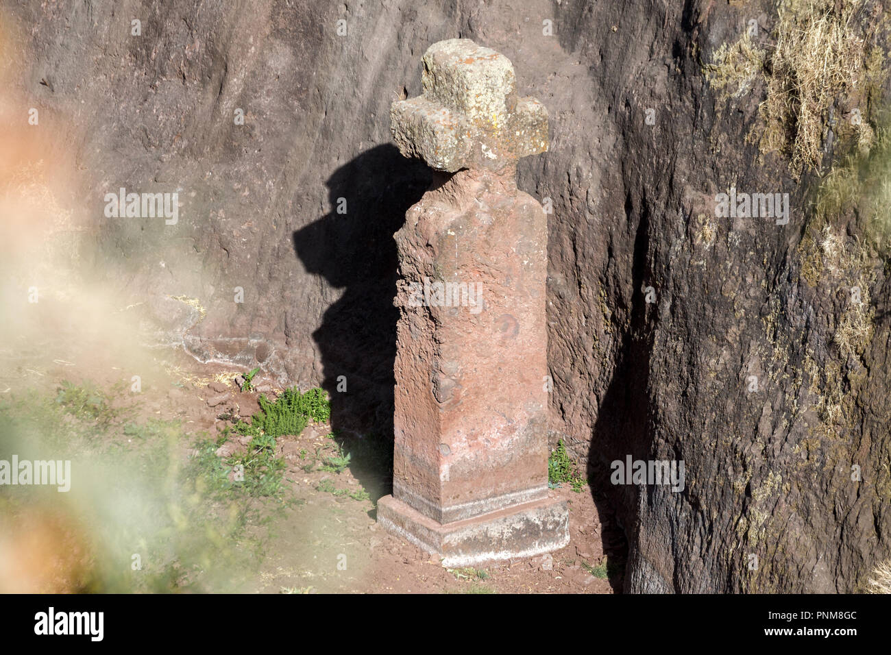 Cross of John the Baptist in the Jordan River, Lalibela, Ethiopia Stock ...