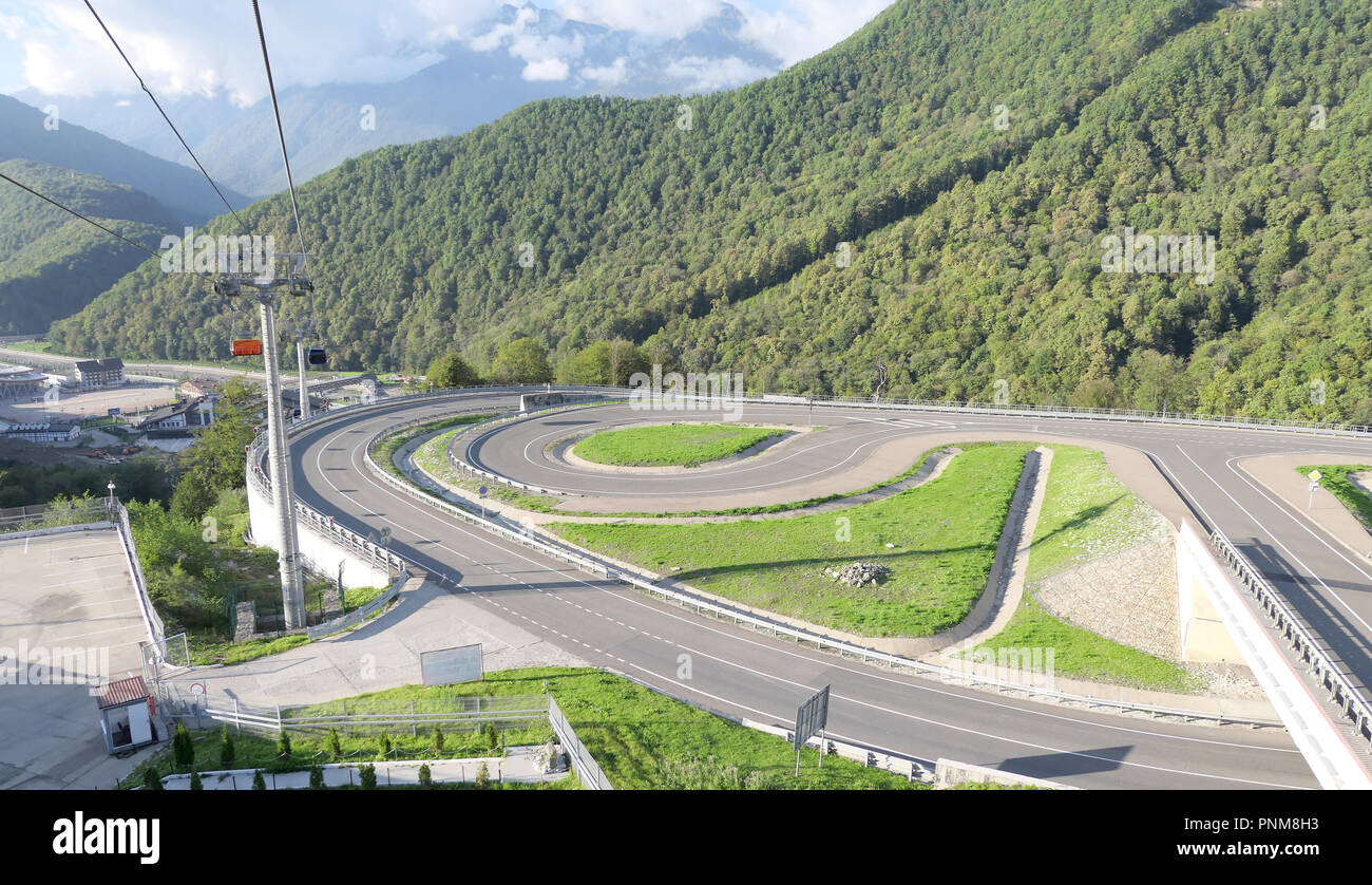 Top view of an asphalt road Stock Photo - Alamy