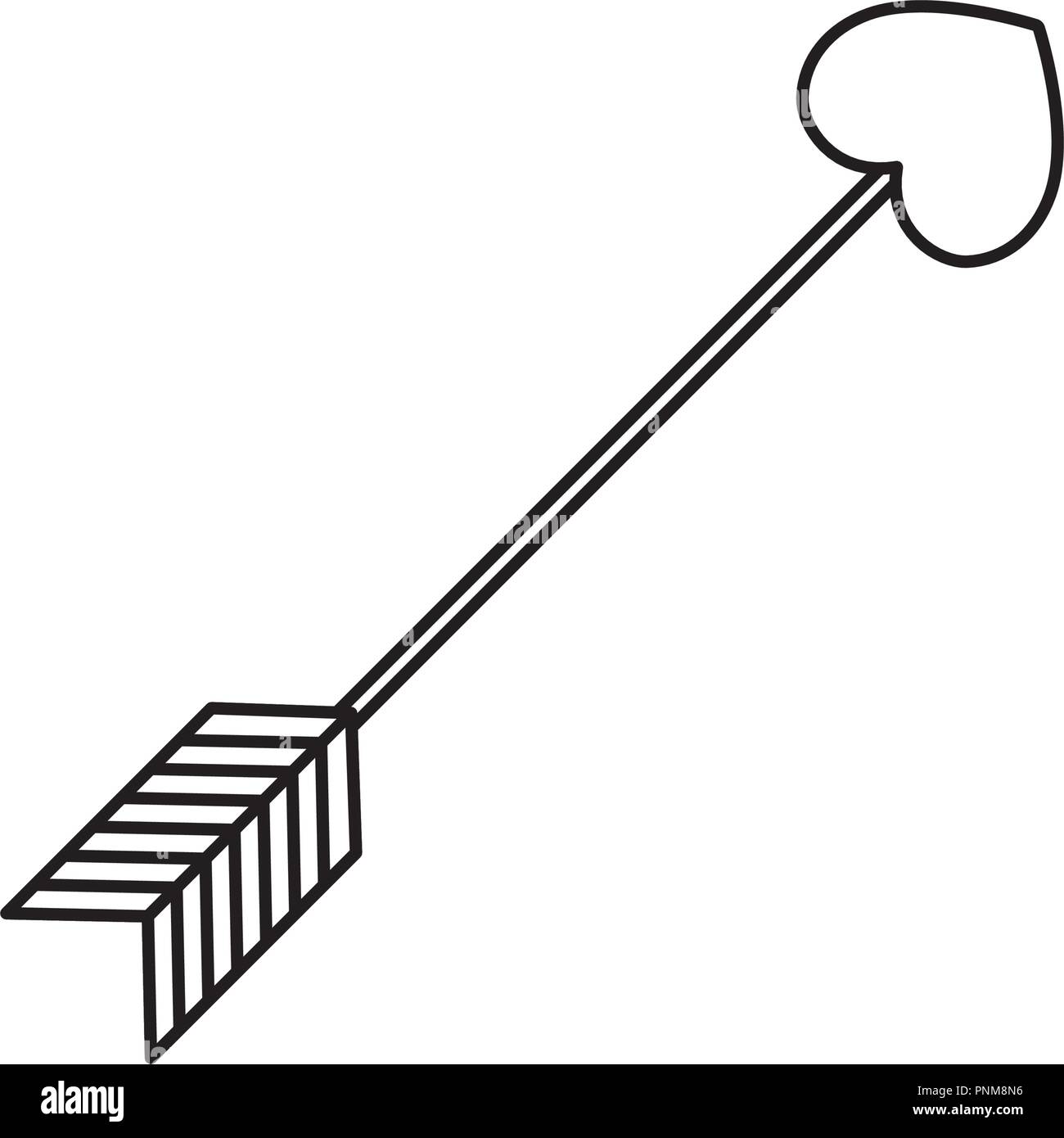 Cupid Arrow Vector