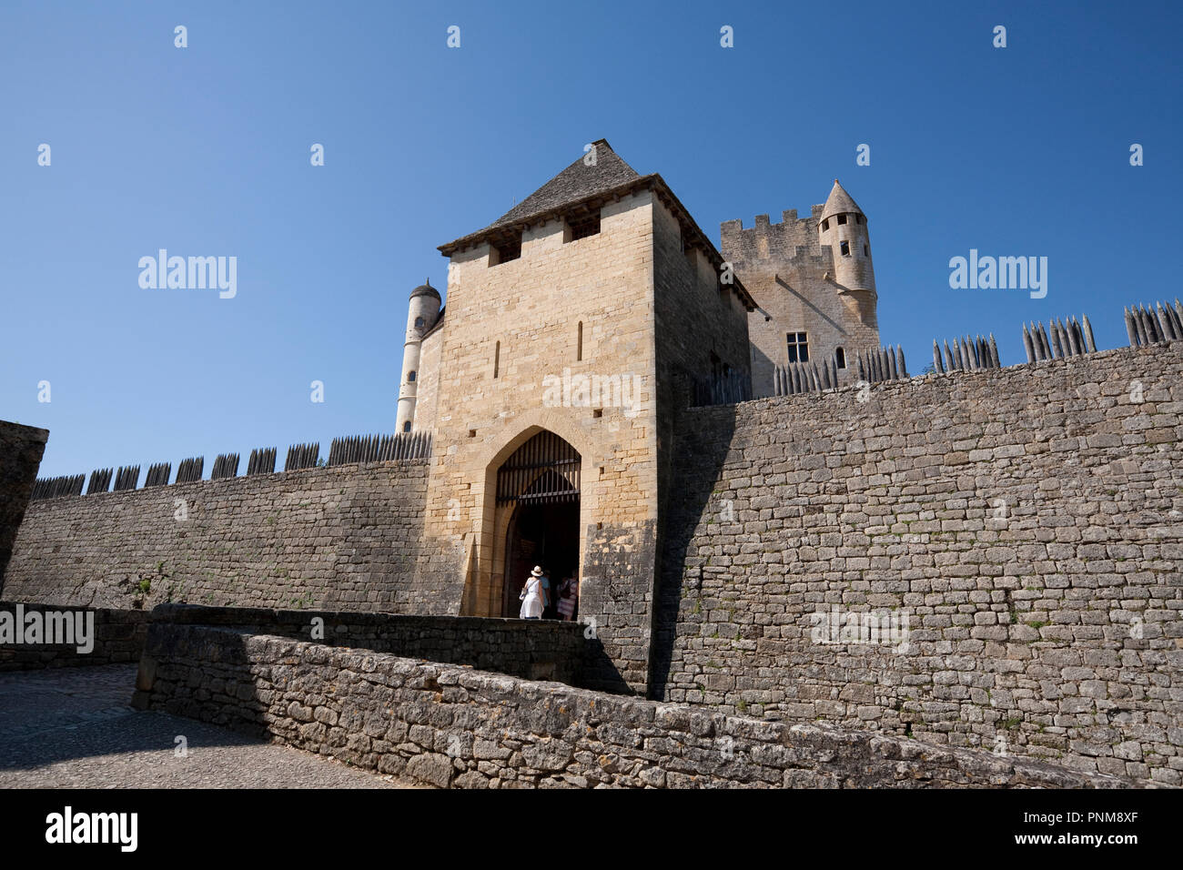 Château de Beynac Stock Photo - Alamy