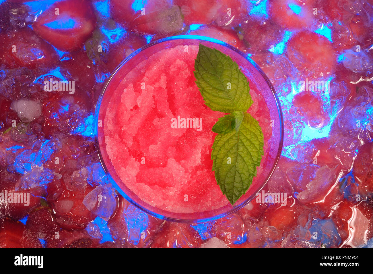 Real fruit sorbet hi-res stock photography and images - Alamy