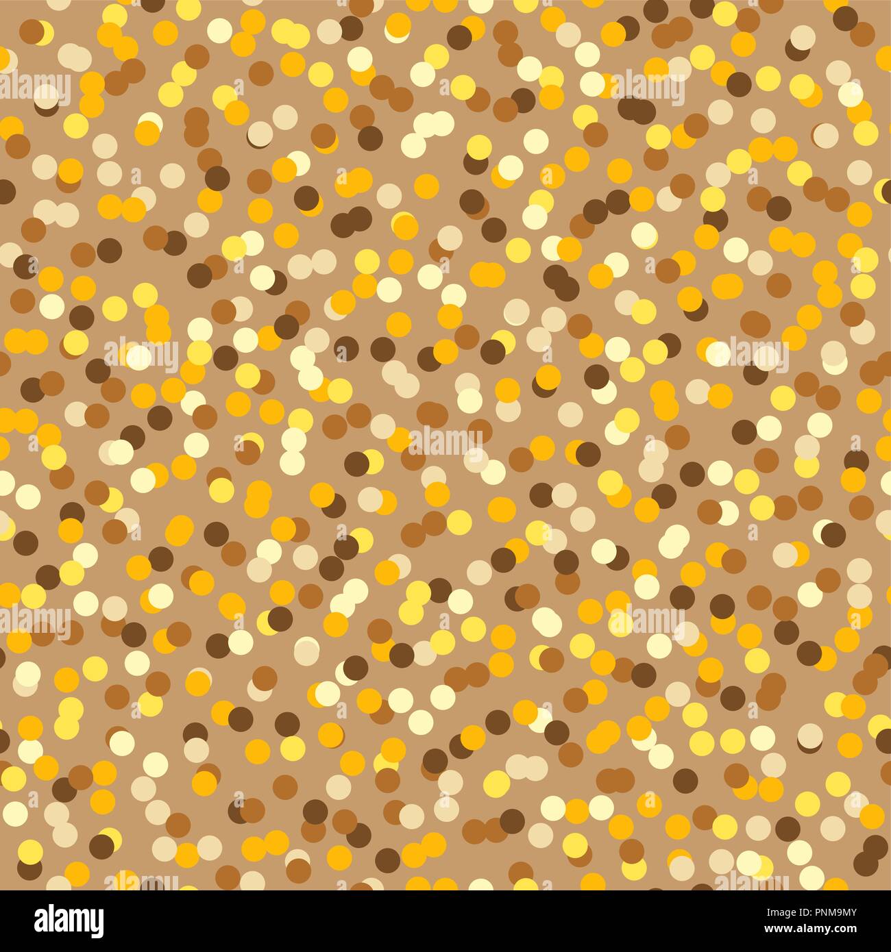 Golden spotted pattern Stock Vector Image & Art - Alamy
