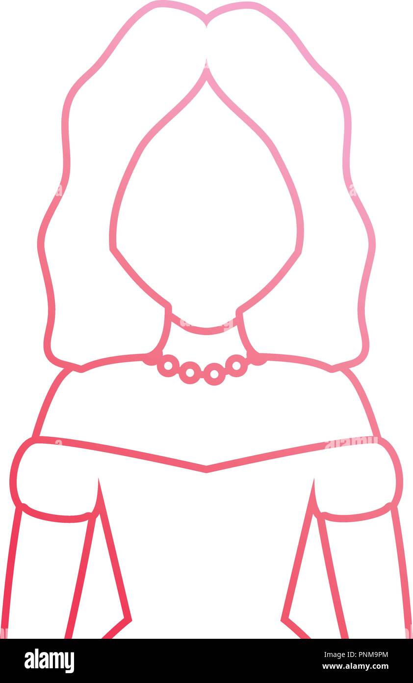 cartoon bride icon over white background, vector illustration Stock ...