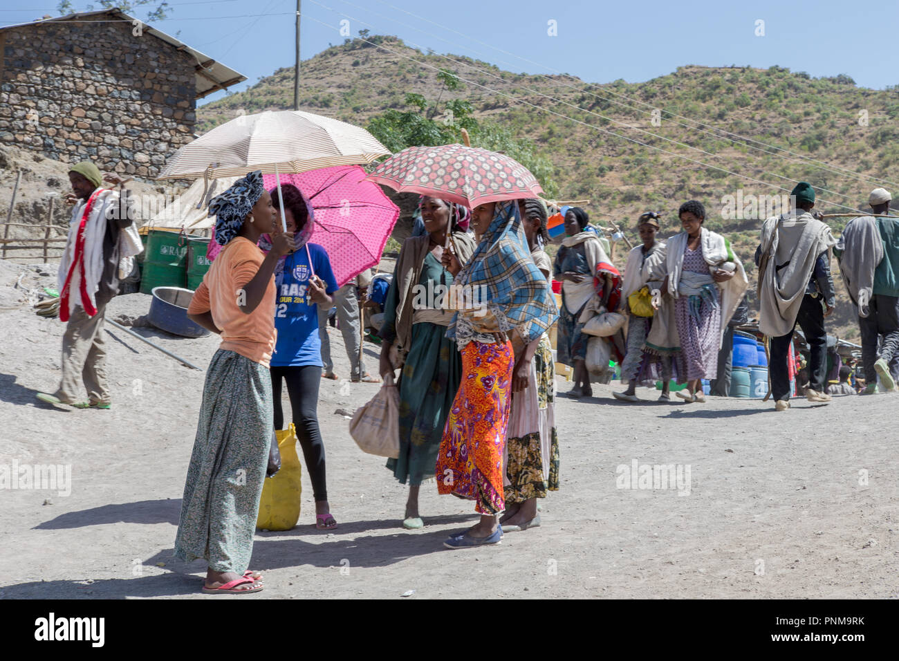 Market of lalibela hi-res stock photography and images - Alamy