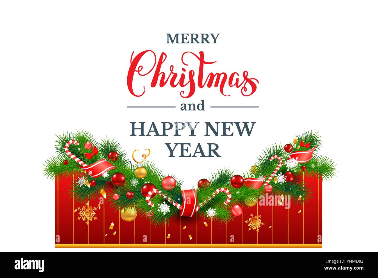 Candy cane christmas ball hi-res stock photography and images - Alamy