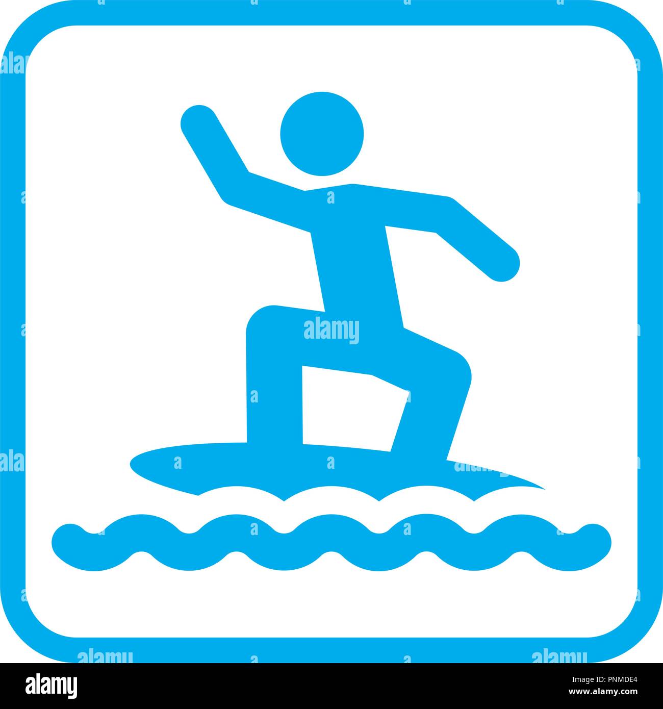 Surfing Logo Vector Illustration Stock Photos & Surfing Logo Vector ...
