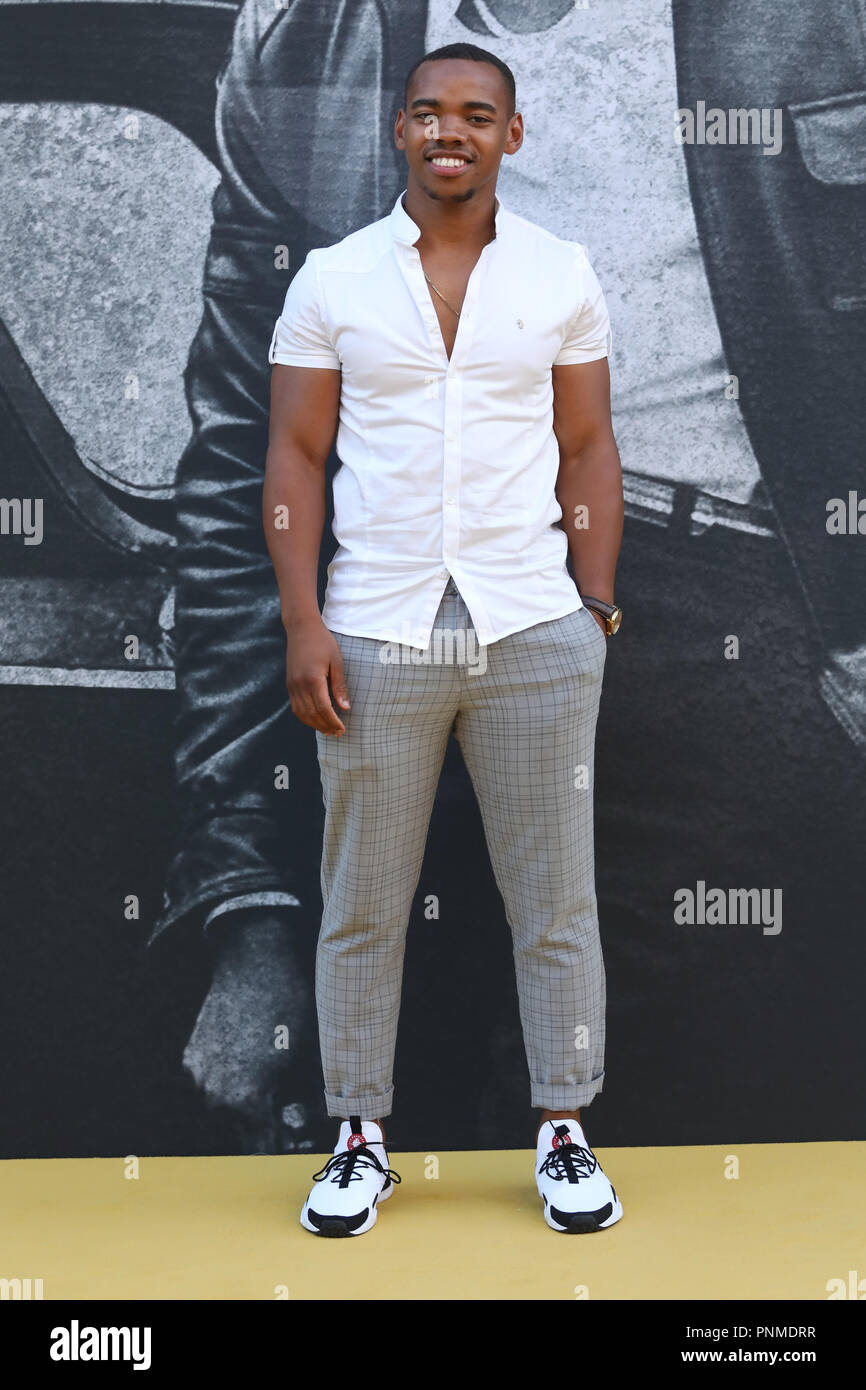 UK Premiere of' Yardie' held at BFI Southbank - Arrivals Featuring: Joivan Wade Where: London ...