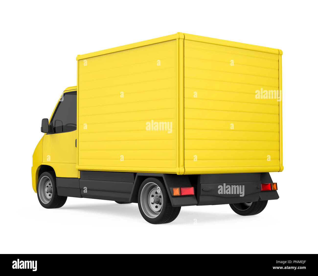 Delivery Van Isolated Stock Photo - Alamy