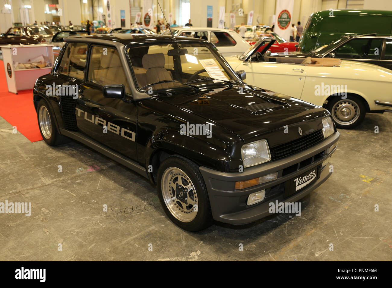 ISTANBUL, TURKEY - JULY 01, 2018: Reanult 5 Turbo display at Istanbul ...