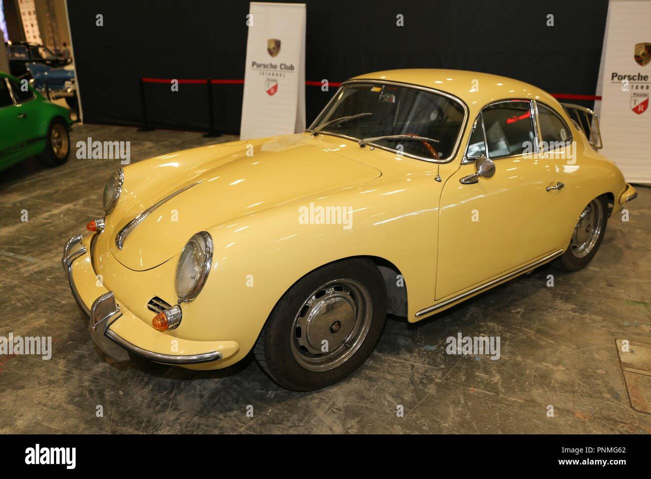ISTANBUL, TURKEY - JULY 01, 2018: Porsche display at Istanbul Classic ...
