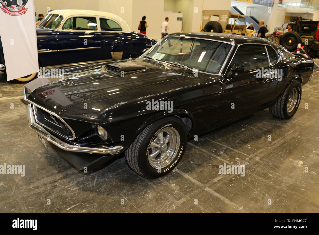 ISTANBUL, TURKEY - JULY 01, 2018: Ford Mustang display at Istanbul ...