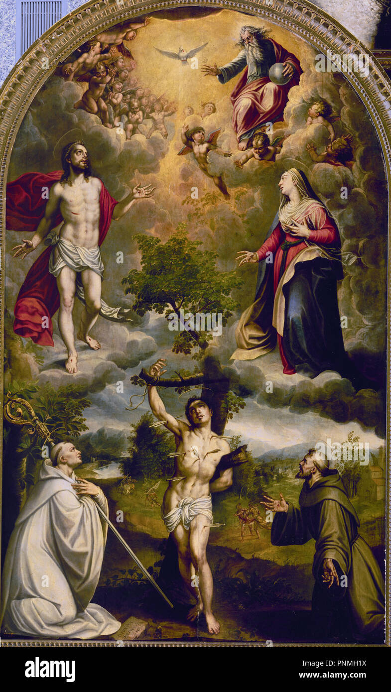 óleo santo sebastian pintura hi-res stock photography and images - Alamy