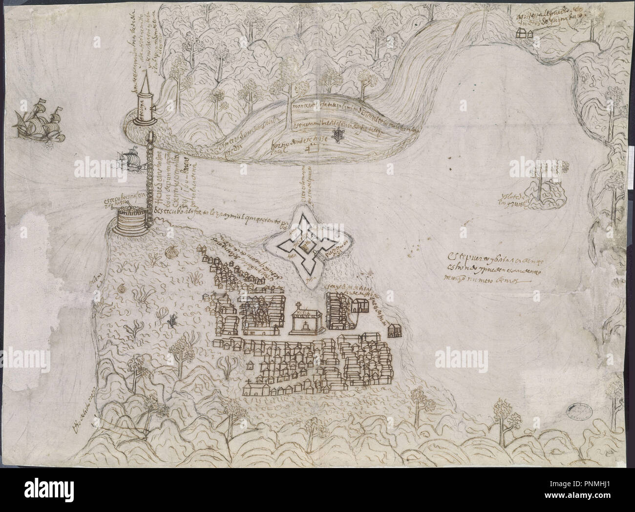 16th century map of seville hi-res stock photography and images - Alamy