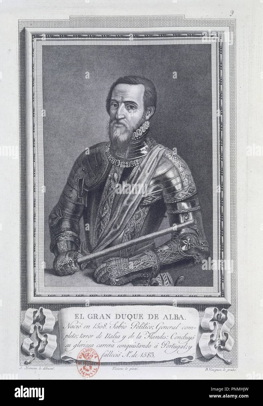DUQUE DE ALBA III- 1508/1583 - POLITICO-GENERAL. Location: BIBLIOTECA ...
