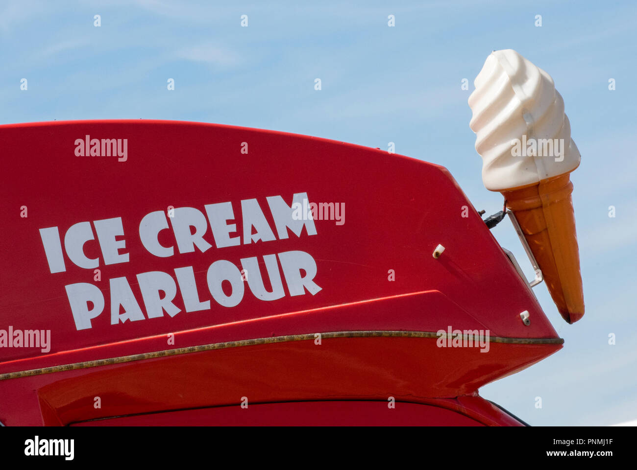 Sign advertising man van hi-res stock photography and images - Alamy