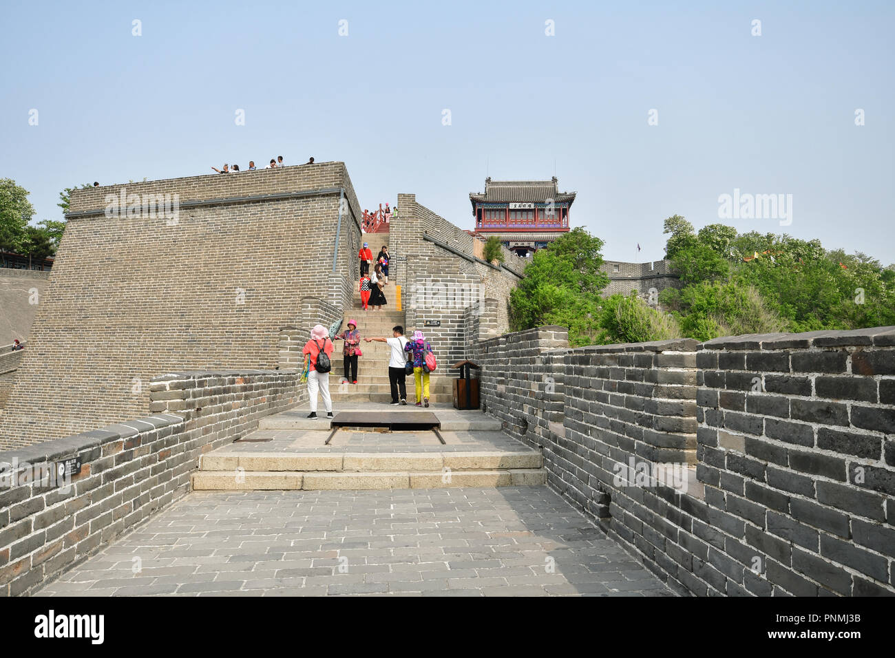 Main building of Laolongtou Great Wall Section, Old Dragons Head ...