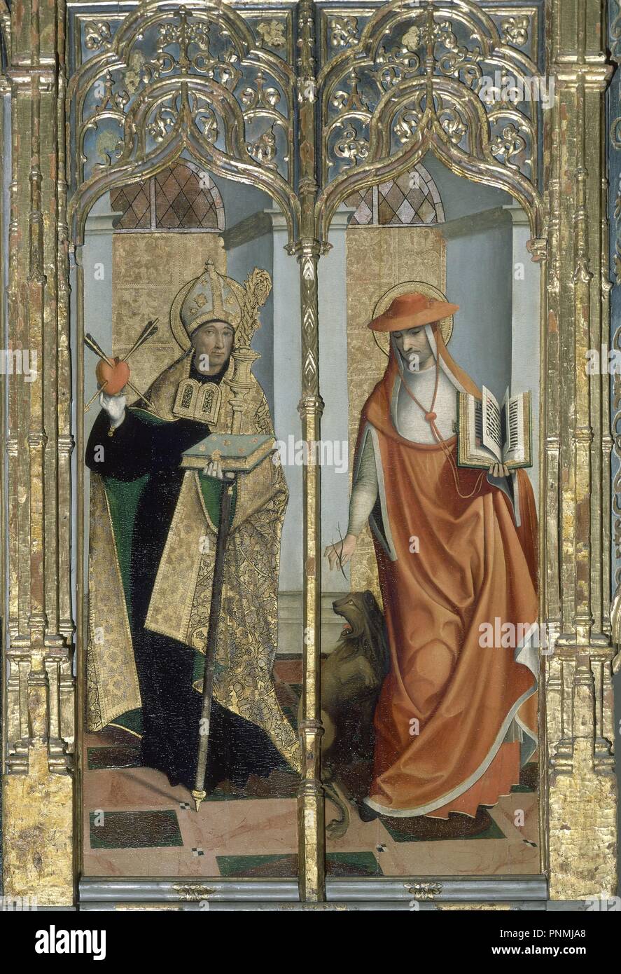 CAPILLA DE SANTA MARIA DE JESUS - RETABLO DE MAESE RODRIGO - SIGLO XVI ...