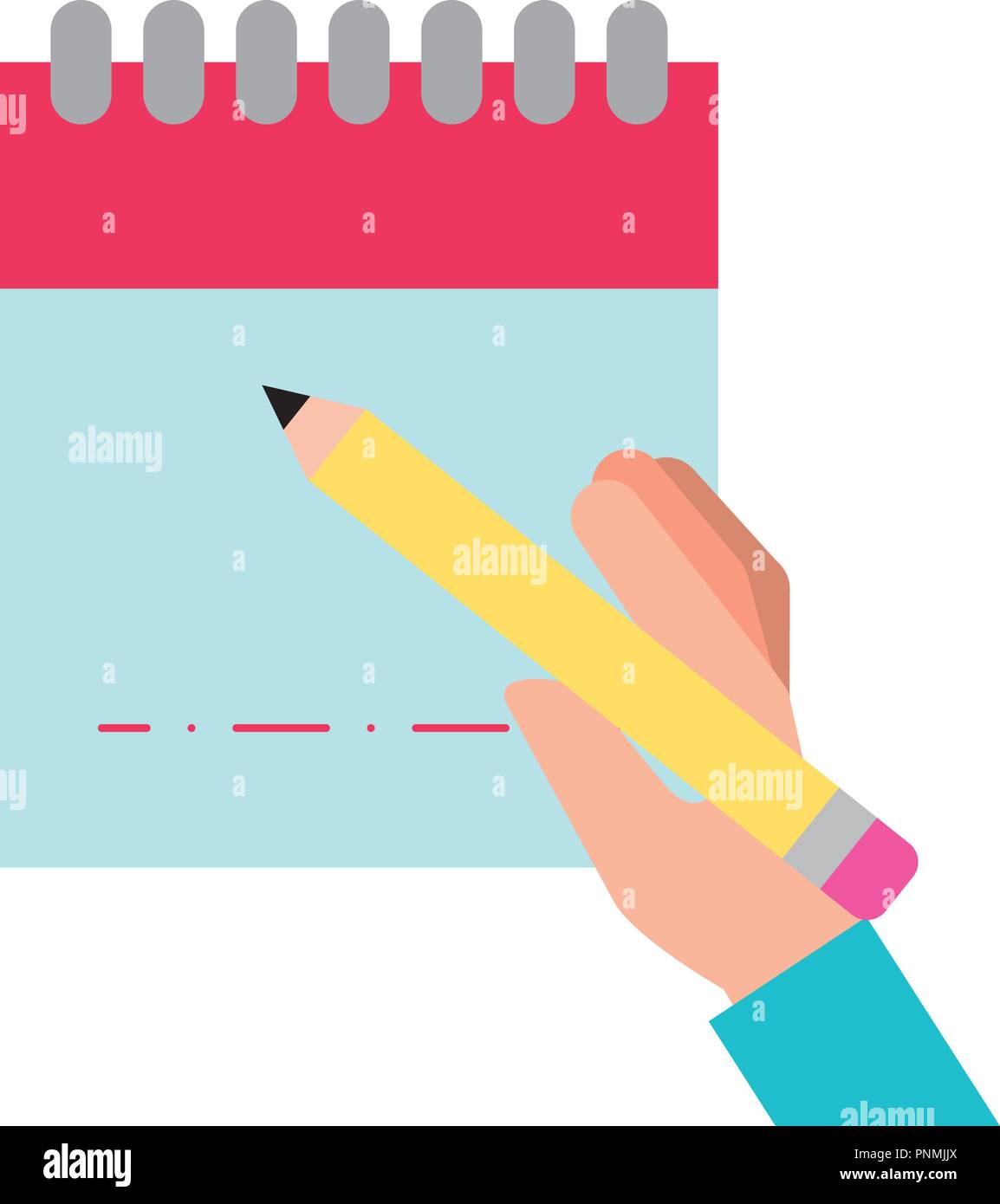 Hand write journal Stock Vector Images - Alamy