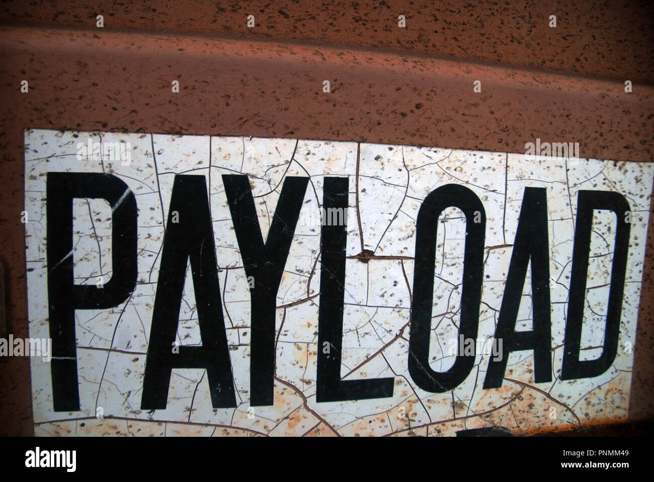 Payload sign, Sorrento, Victoria, Australia Stock Photo - Alamy
