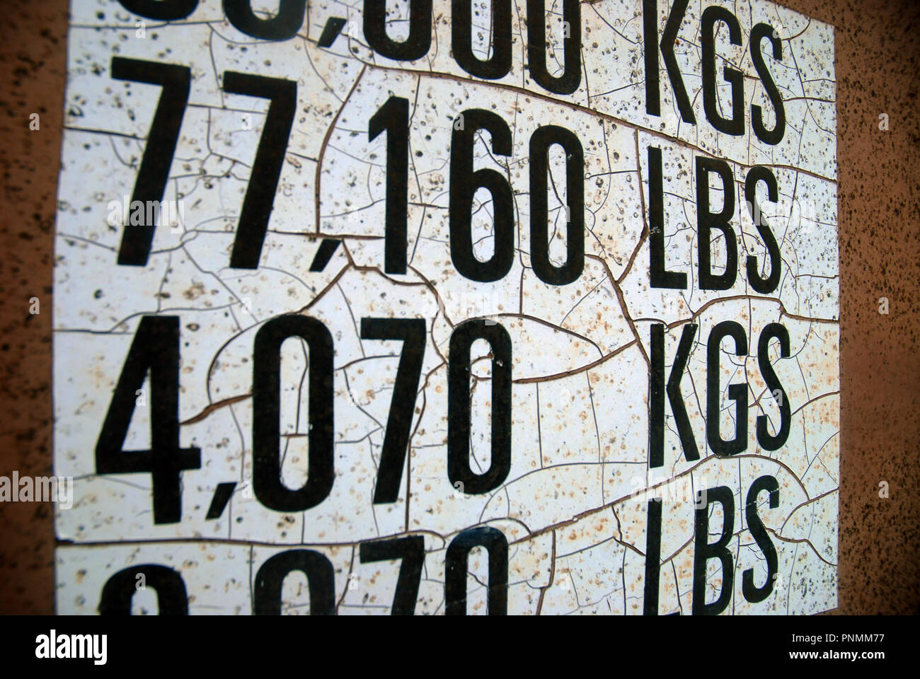 KGS and LBS sign, Sorrento, Victoria, Australia Stock Photo - Alamy