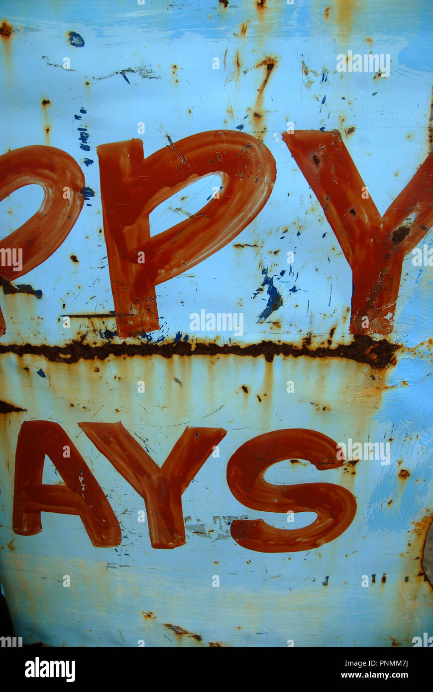 Happy Days Sign, Sorrento, Victoria, Australia Stock Photo - Alamy