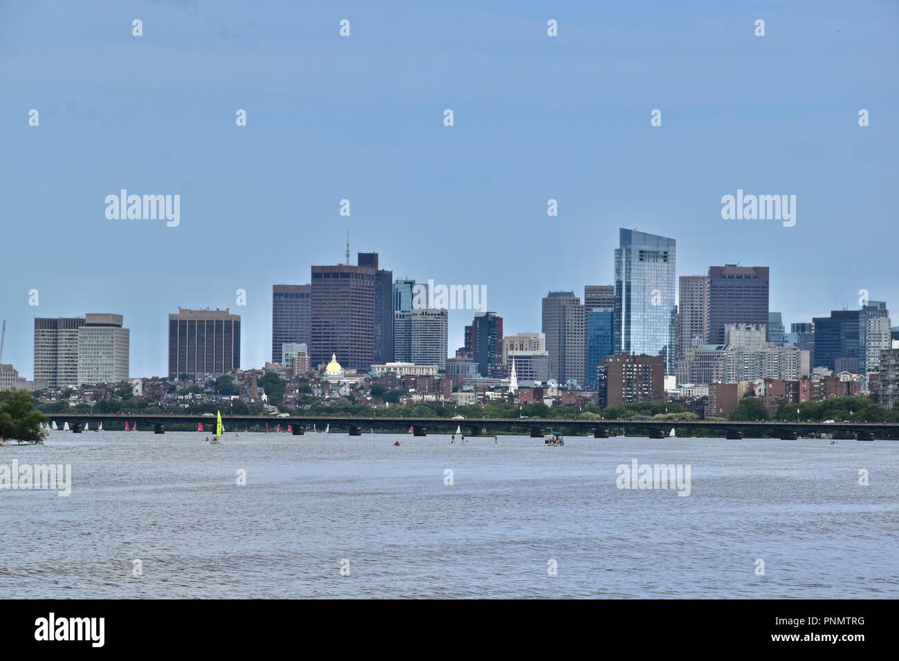 Boston charles river walk hi-res stock photography and images - Alamy