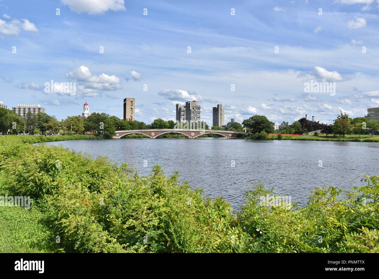 Boston charles river walk hi-res stock photography and images - Alamy
