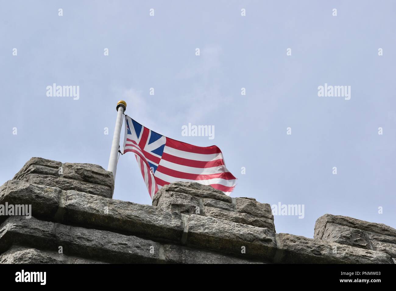 British union flag american revolution hi-res stock photography and ...