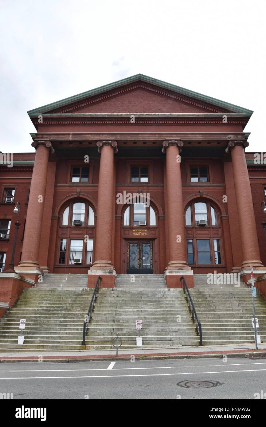 The Middlesex County Court Complex featuring Federal period work by ...