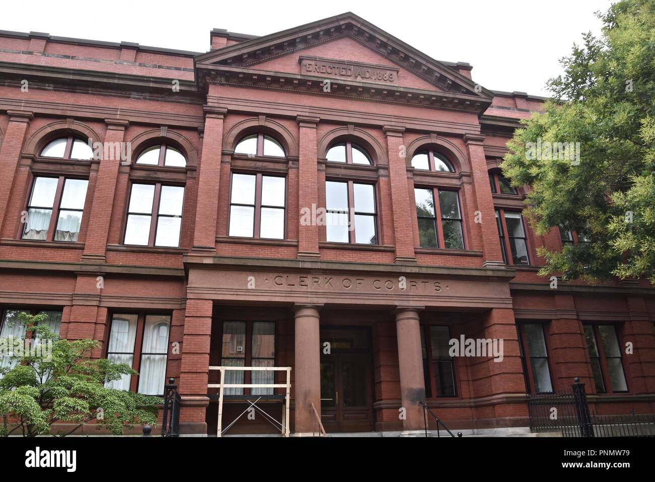 The Middlesex County Court Complex featuring Federal period work by ...