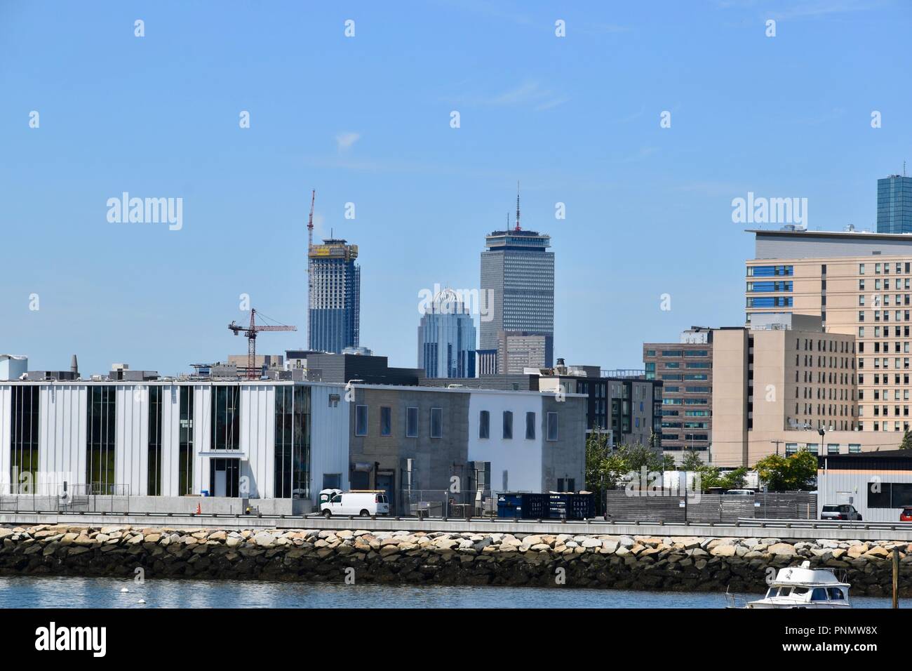 The South Boston Seaport and Innovation District, Boston, Massachusetts ...