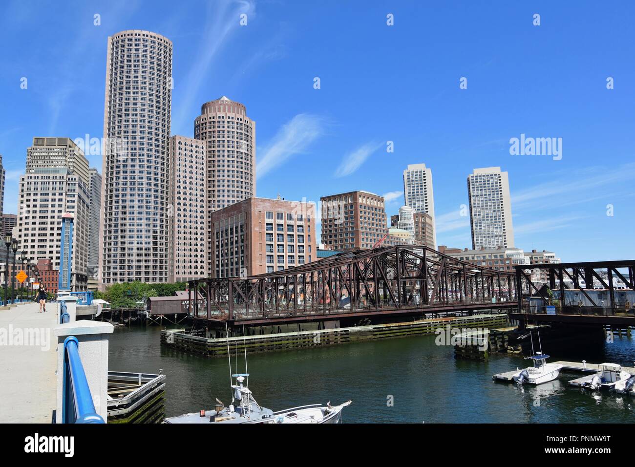 Boston's Fort Point Channel links downtown to the Seaport and South ...
