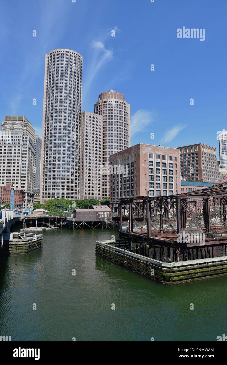 Boston's Fort Point Channel links downtown to the Seaport and South ...