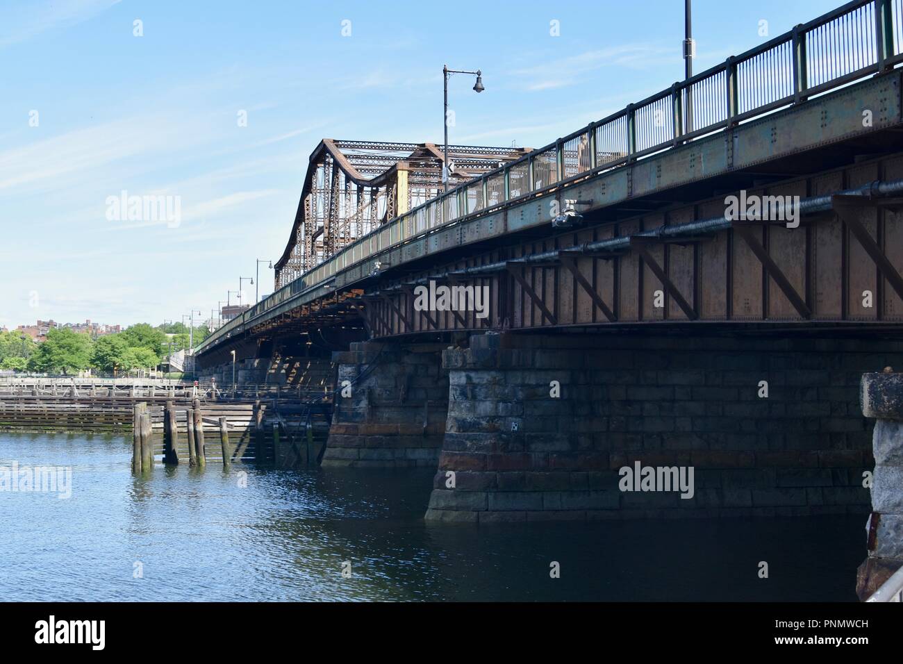 The North Washington street bridge, soon to be replaced by MassDOT ...