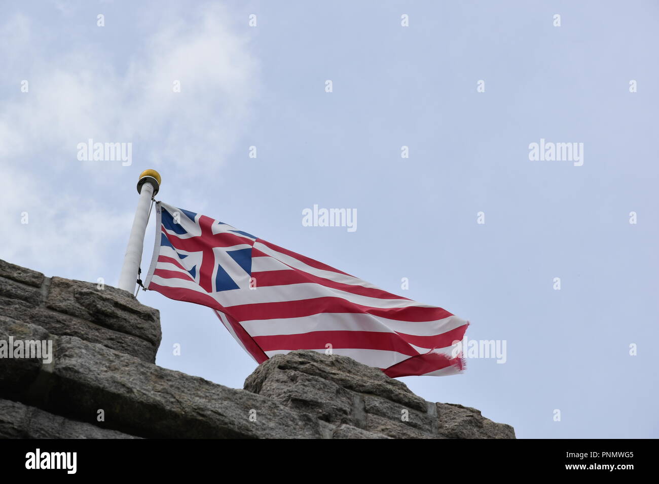 British union flag american revolution hi-res stock photography and ...