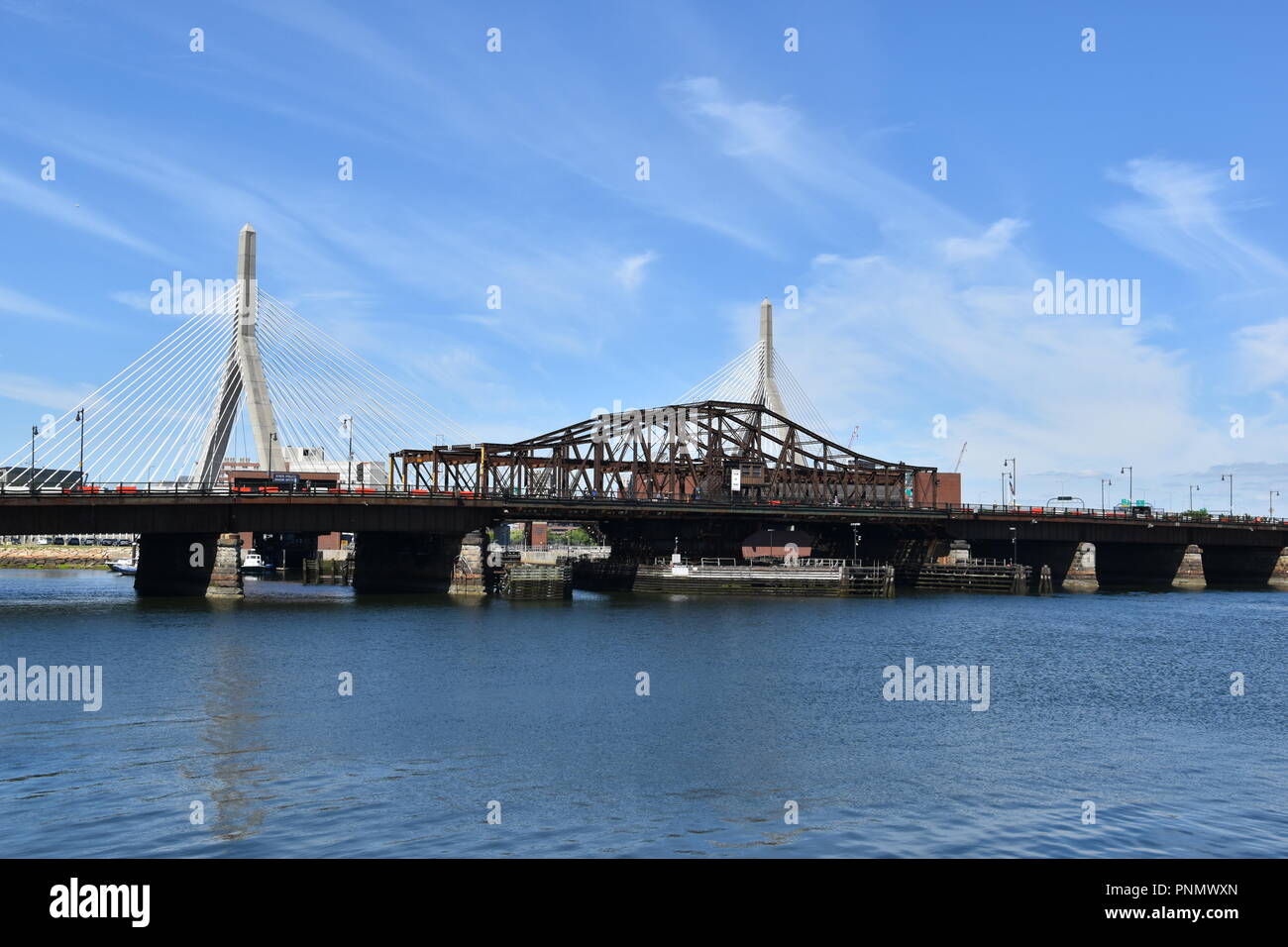 North washington street bridge hi-res stock photography and images - Alamy
