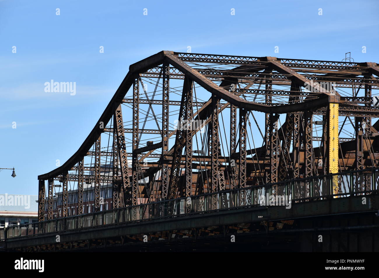 The North Washington street bridge, soon to be replaced by MassDOT ...