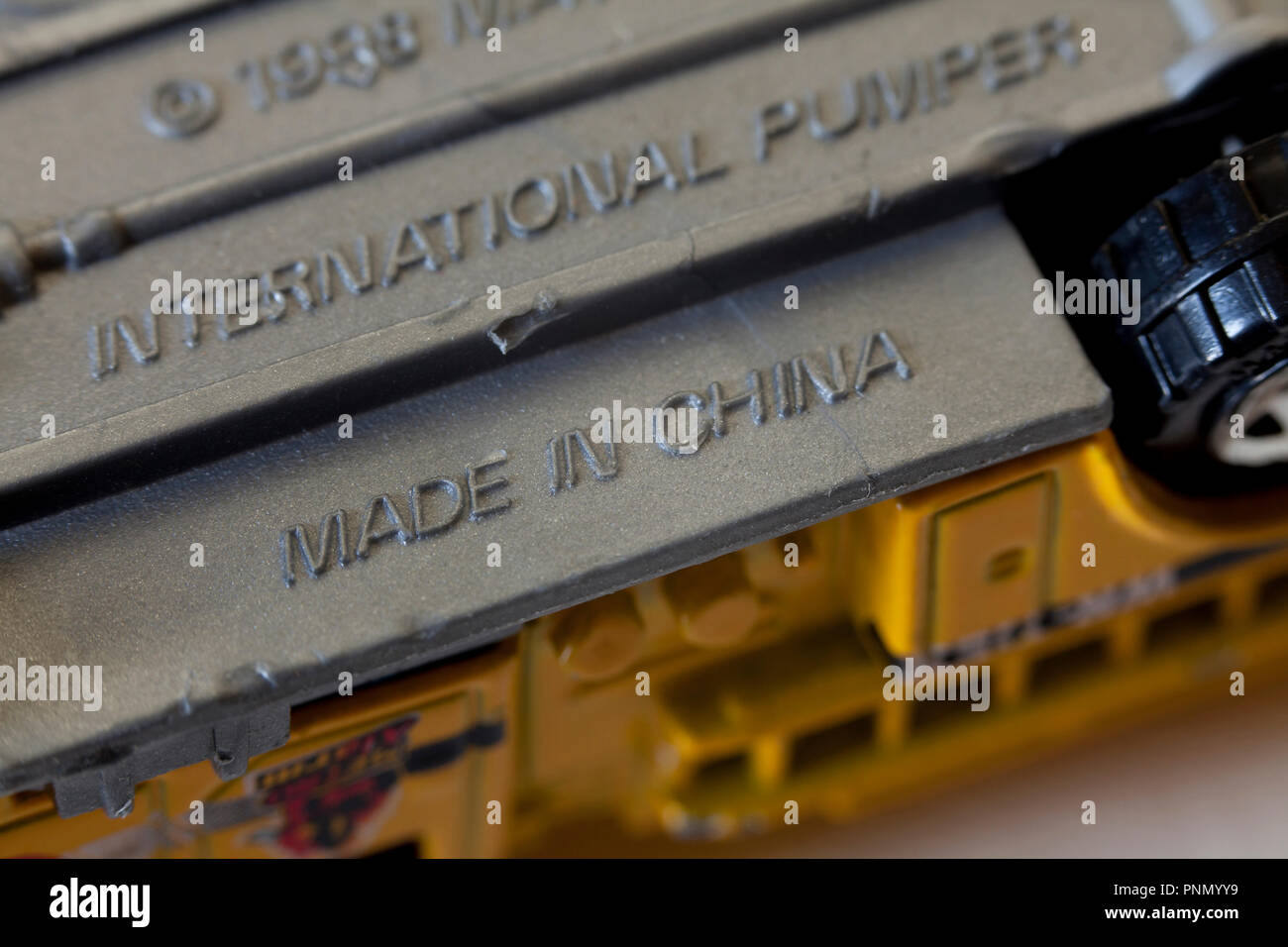 Made in china label hi-res stock photography and images - Alamy